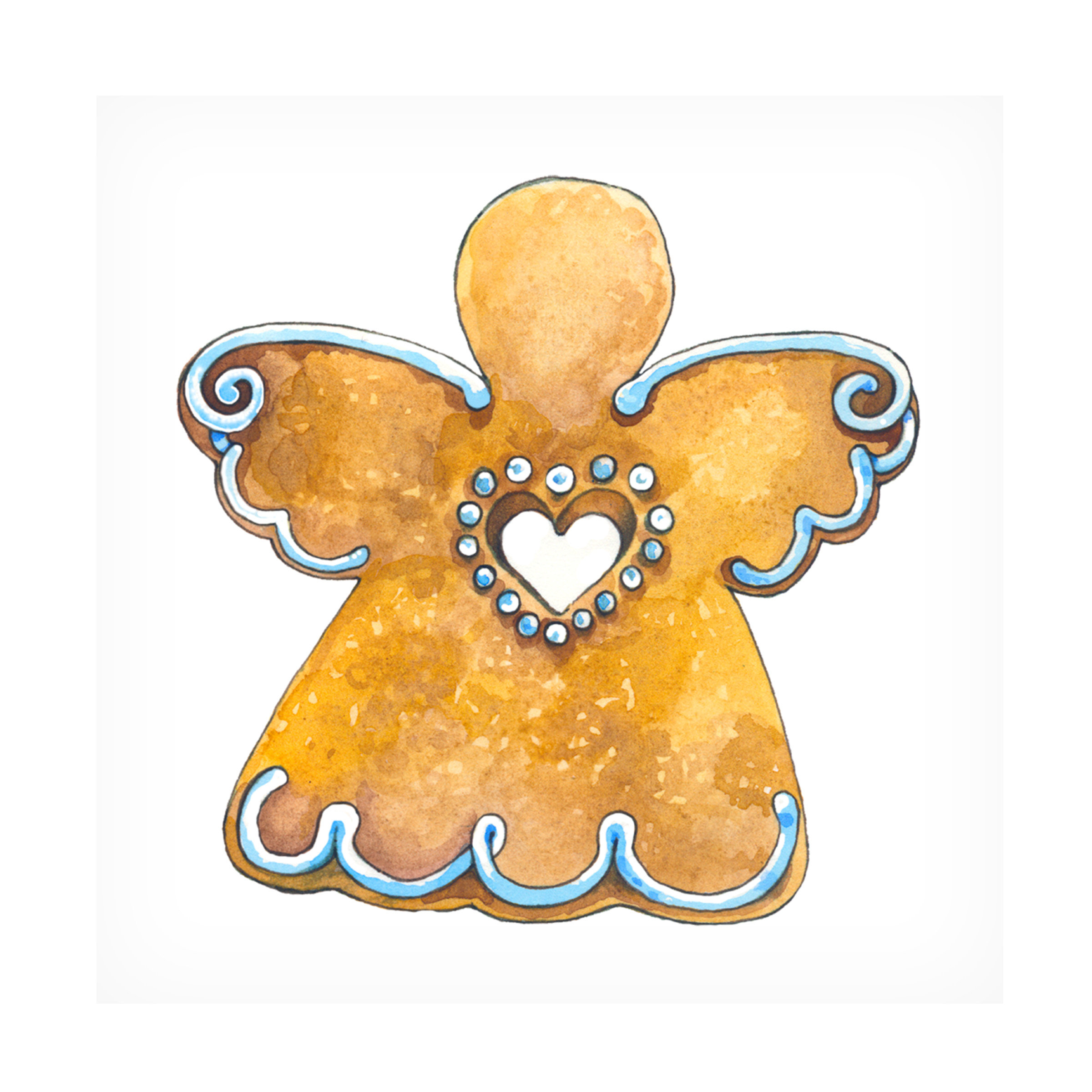 Winston Porter Wendy Edelson 'Angel Cookie 2' Canvas Art ALI63225 ...