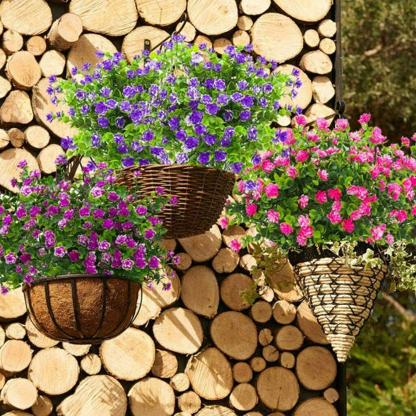 Primrue Artificial Flowers Lifelike No Fade UV Resistant Guaranteed ...