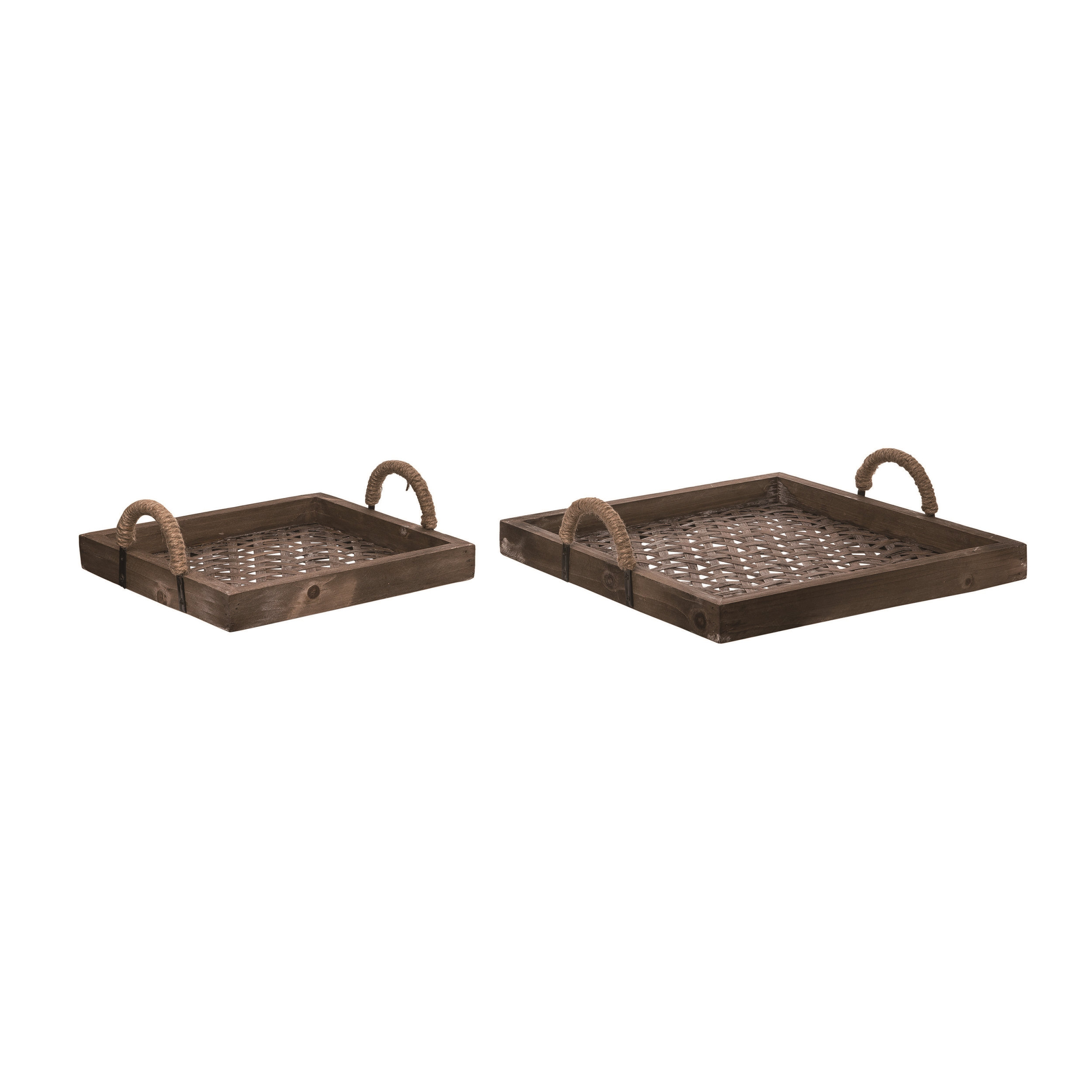 Bay Isle Home™ Jenning 2 Piece Tray Set | Wayfair