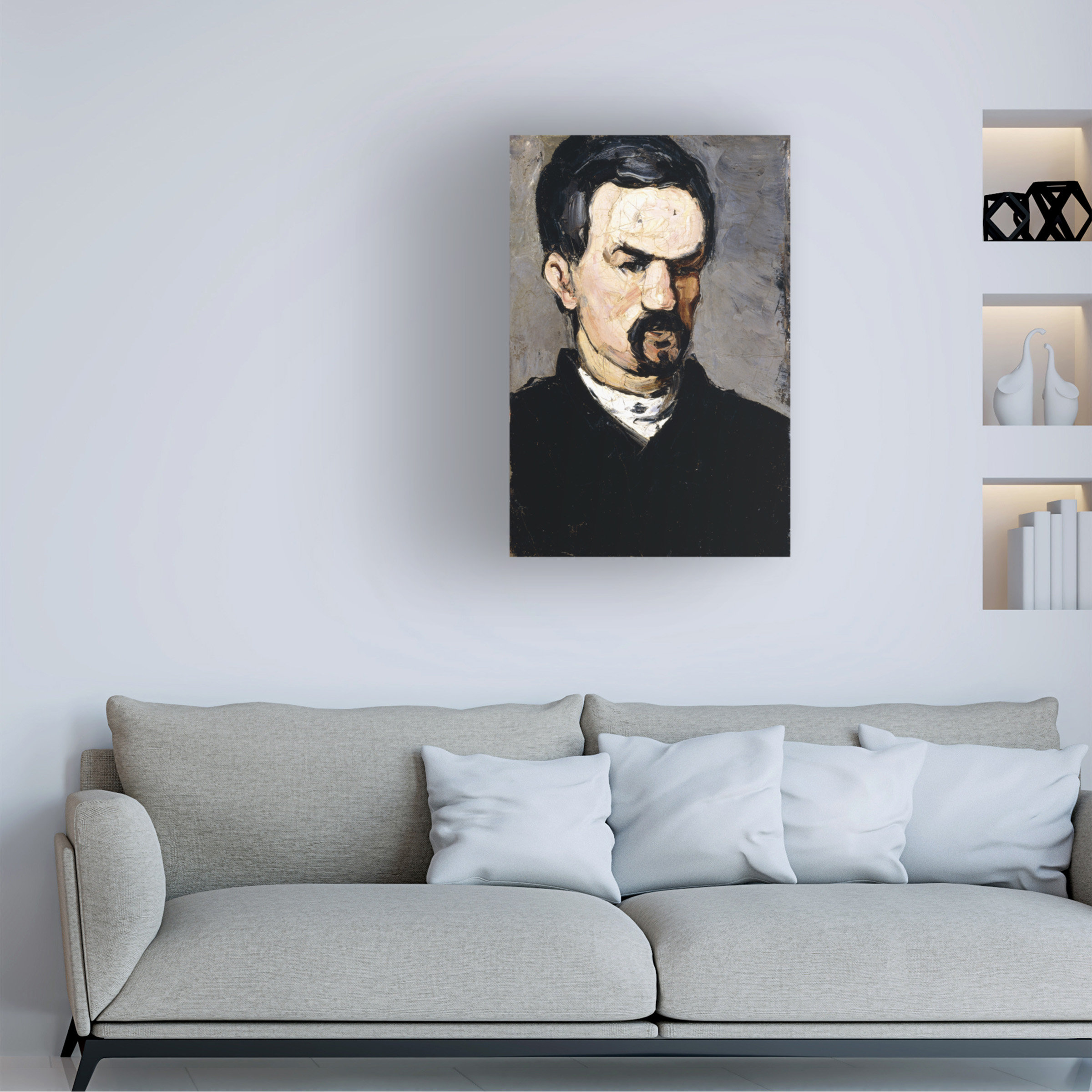 Winston Porter Paul Cezanne Uncle Dominique, C.1866 Canvas Art | Wayfair