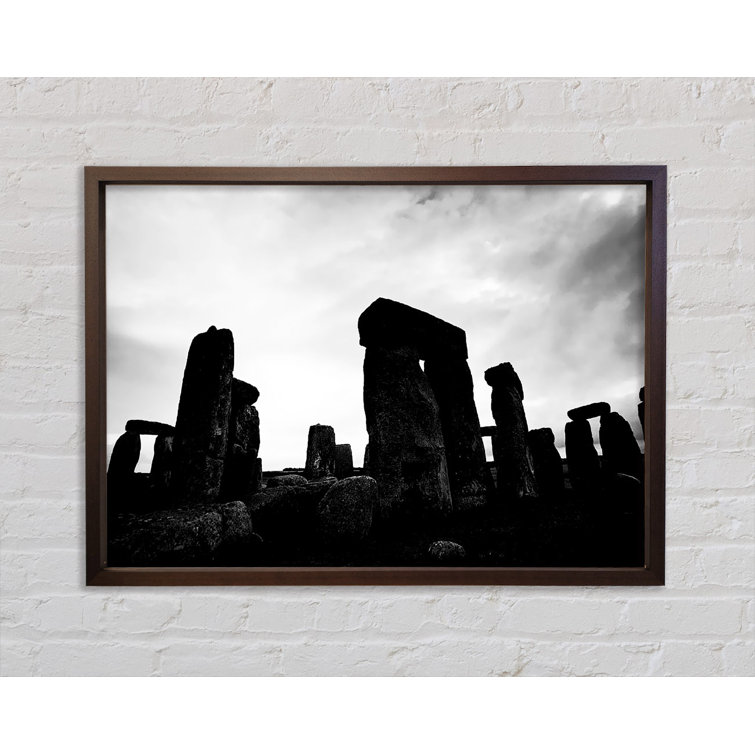 Bright Star Stonehenge B N W - Single Picture Frame Art Prints on ...