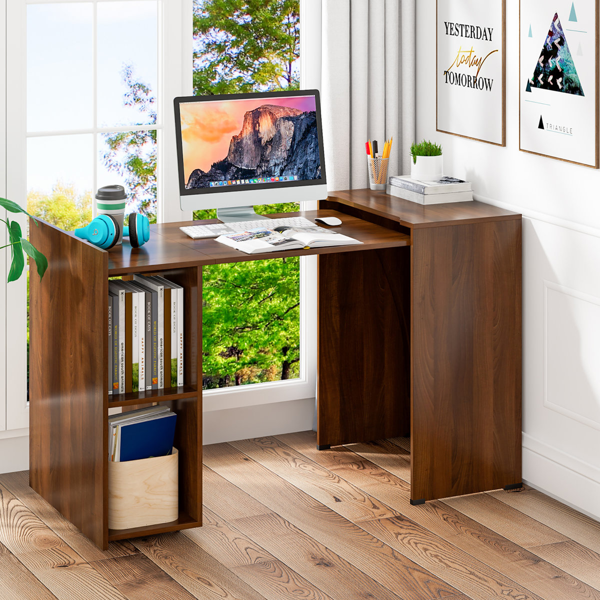 Latitude Run® Clareese Desk | Wayfair