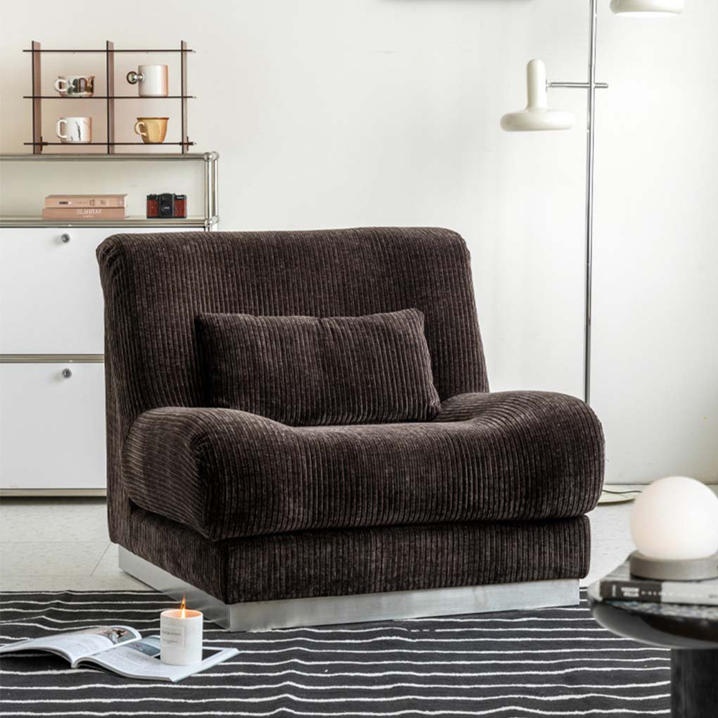 Axis Living Vintage Fabric Modern Simple Sofa Single Chair - Wayfair Canada