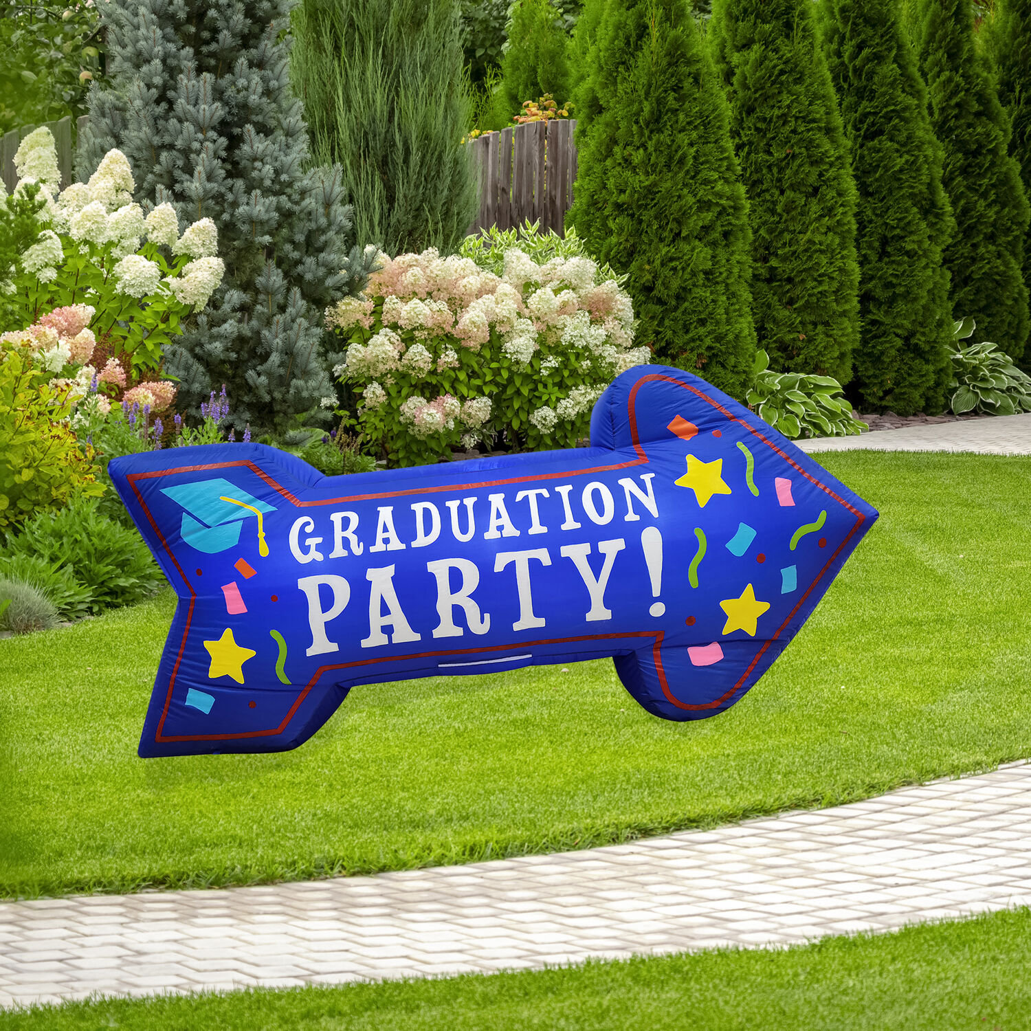 Fraser Hill Farm Graduation Party Arrow Inflatable | Wayfair
