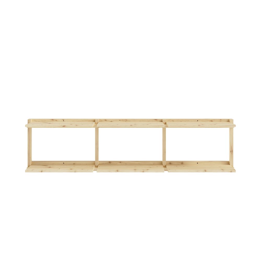 Karup Design GROOVE SHELVING WIDE, FSC certified pine wood, Made in ...