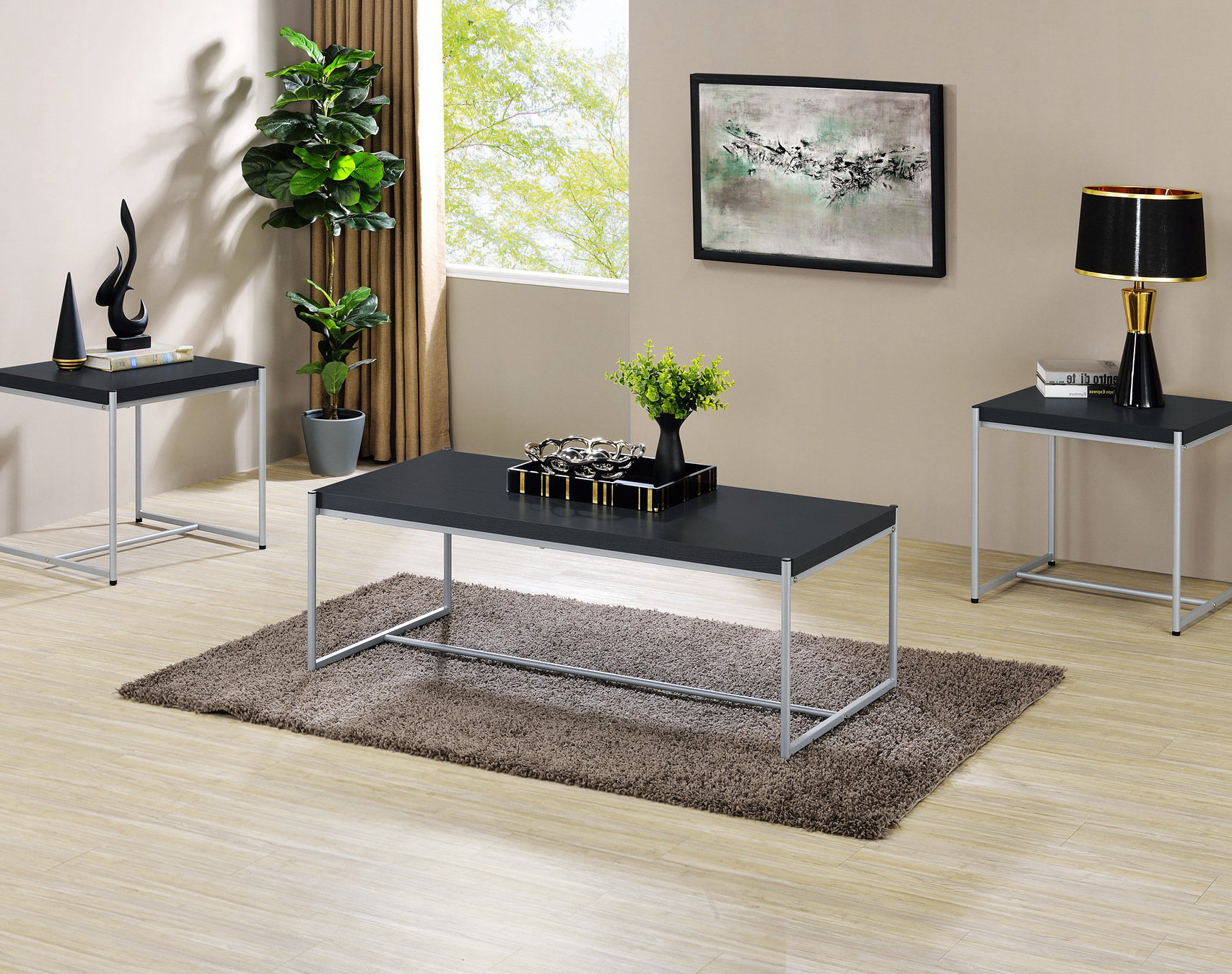 Latitude Run® Carwin 3 Piece Coffee Table Set | Wayfair