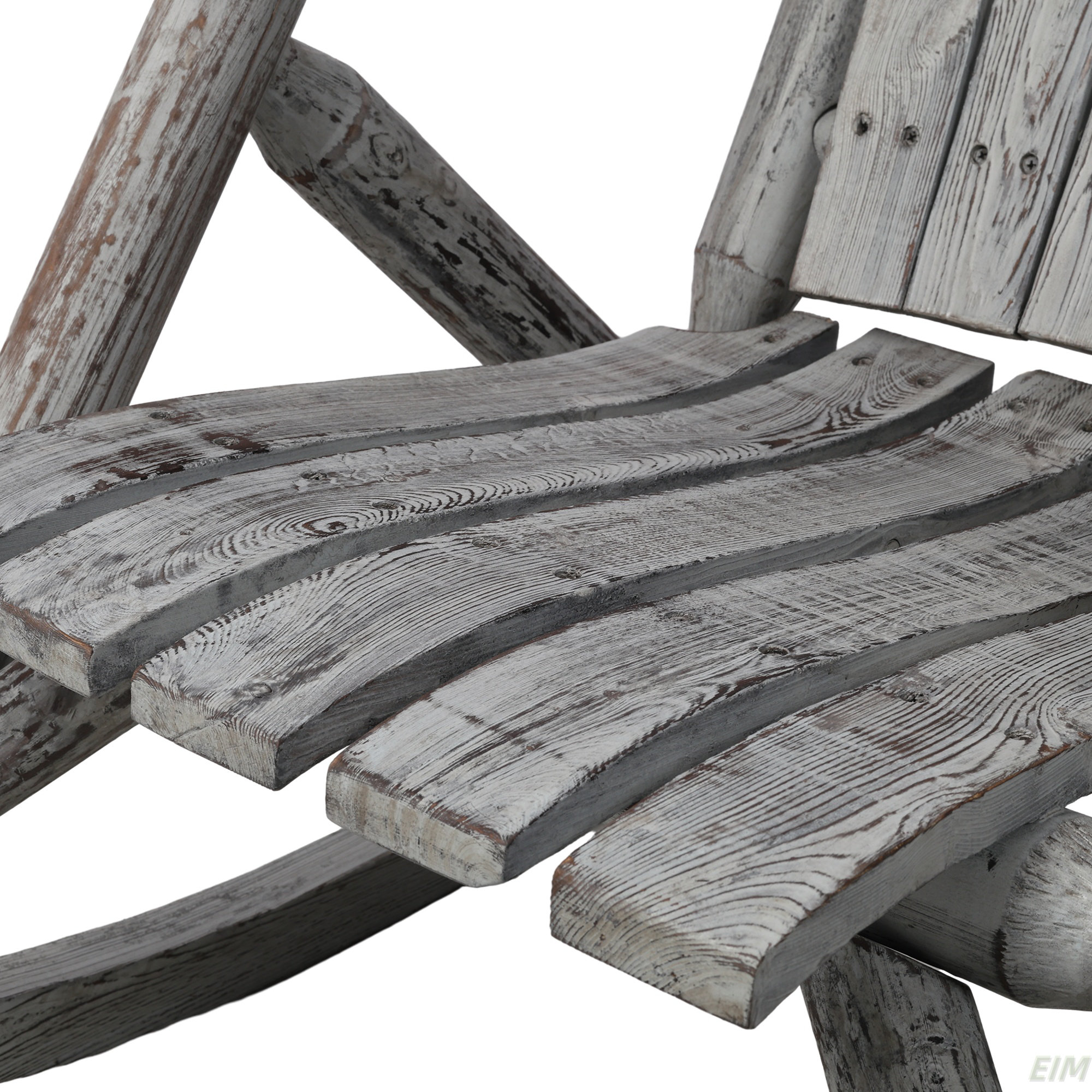 Millwood Pines Wooden Porch Rocker Chair,Durable Wooden Porch Rocker ...