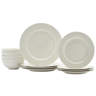 Tabletops Gallery Ivory Dinnerware Tabletops Gallery 12PC Round Set ...
