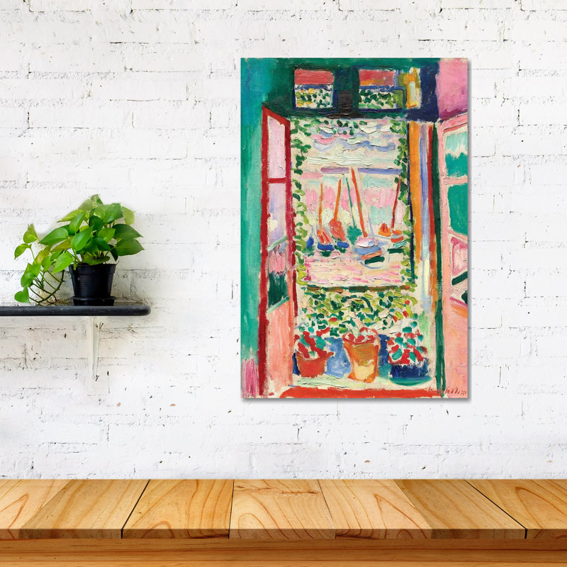 Red Barrel Studio® Open Window at Collioure (1905) by Henri Matisse ...