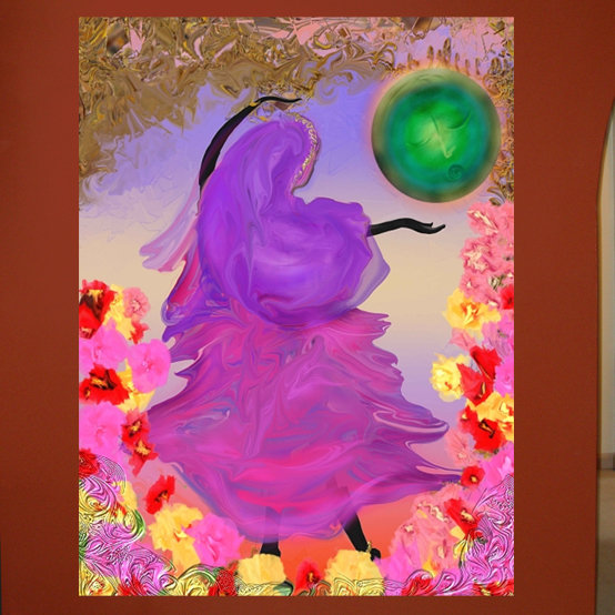 Wallhogs Pick Lady Jaipur Wall Decal | Wayfair