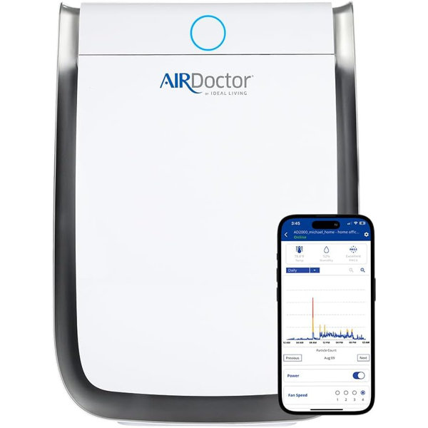 Air Doctor AIRDOCTOR 3500i Smart Air Purifier for Living Rooms ...