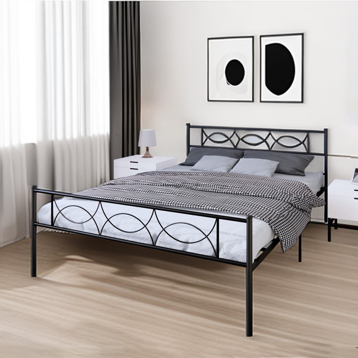Winston Porter Moulka Full / Double Bed Frame - Wayfair Canada