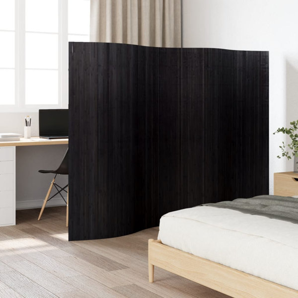 Latitude Run Kenedy 165cm H Solid Wood Single Panel Room Divider ...