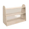 Bright Beginnings Wooden Double Sided 2 Compartment Shelving Unit | Wayfair