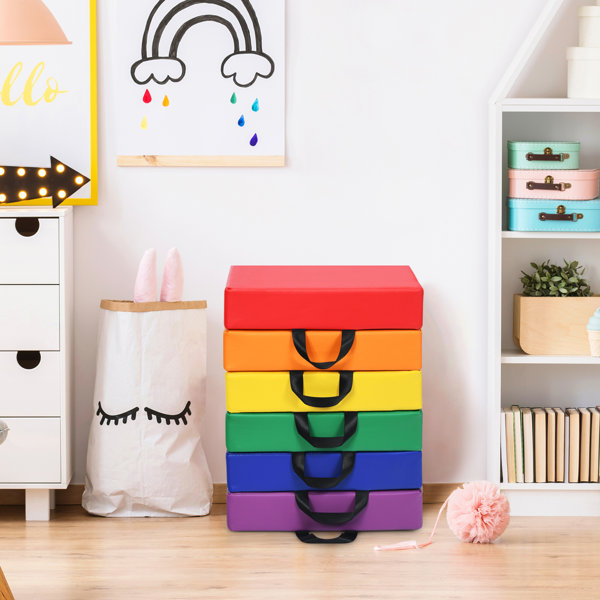 Gymax Square Toddler Foam Seat Kids Floor Cushion & Reviews | Wayfair