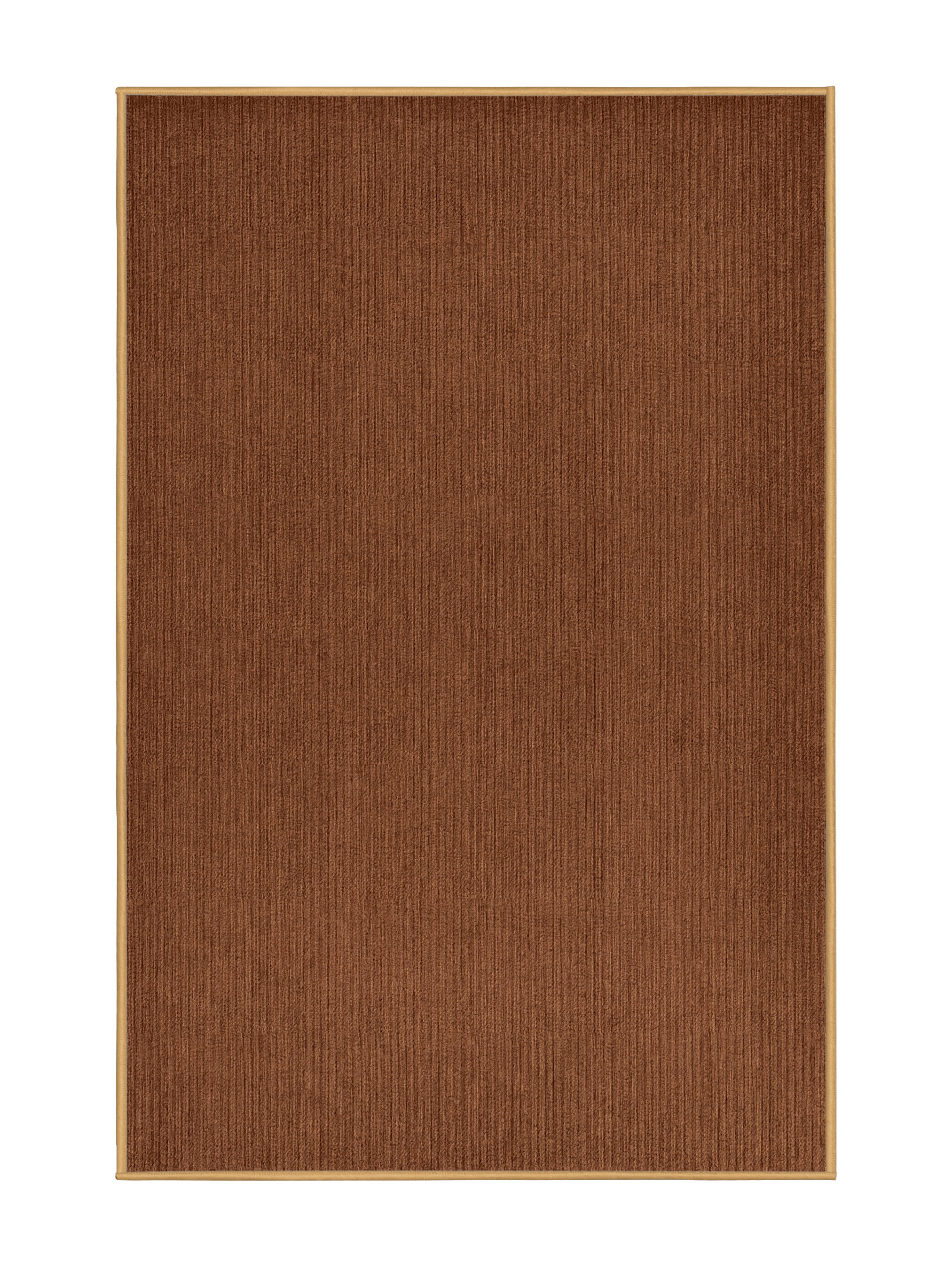 Hokku Designs Machine Washable Solid Brown Area Rug | Wayfair
