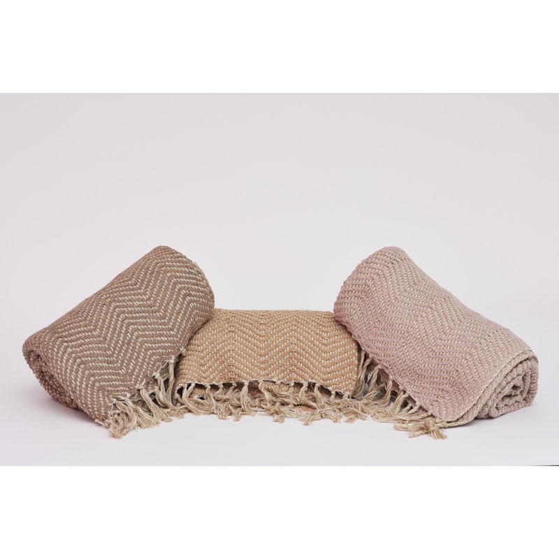 Harkaari Alternate 100% Cotton Throw | Wayfair