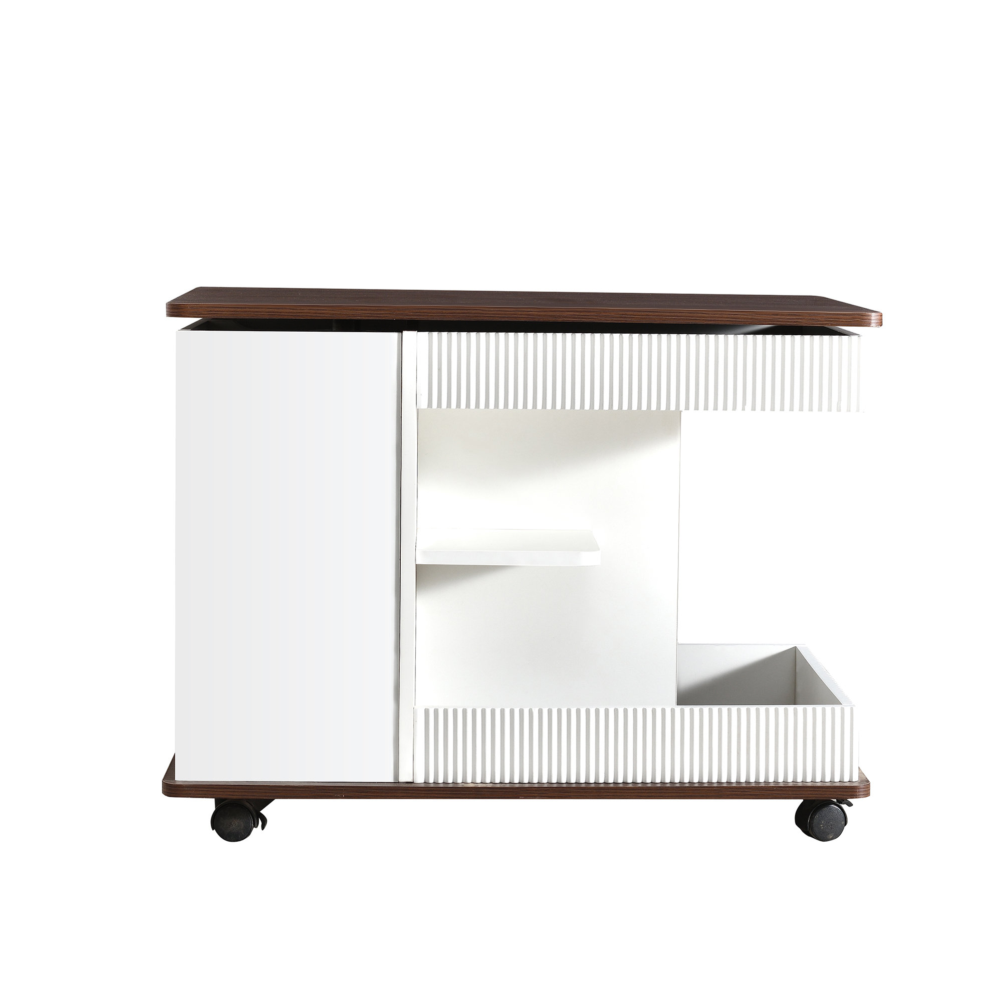 Hokku Designs Adjustable Lift-top Mdf End Table – Modern Style For ...