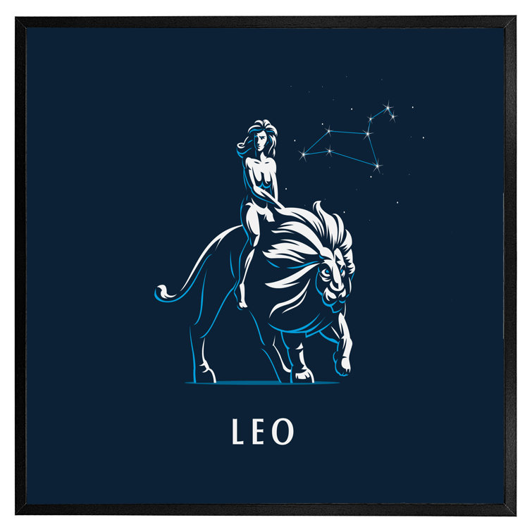 Maturi Zodiac Leo - Single Picture Frame Art Prints | Wayfair.co.uk