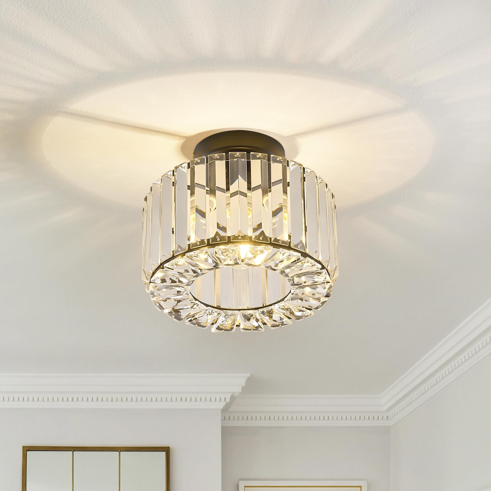 Mercer41 Sybal Crystal Drum Chandelier - Wayfair Canada