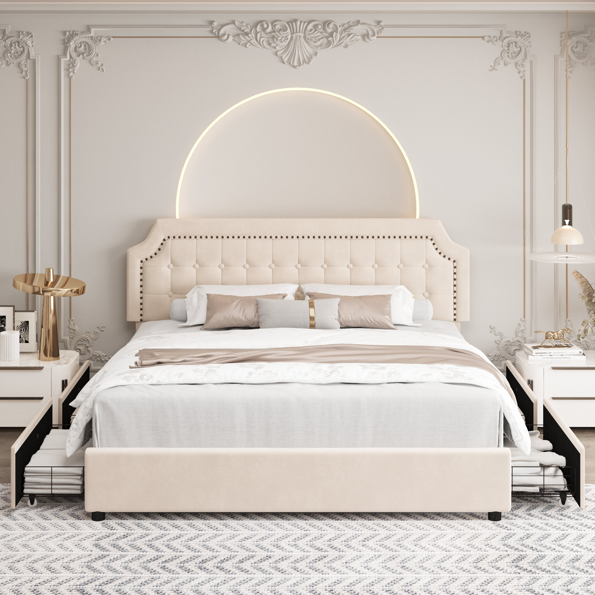 Red Barrel Studio 44.5" Platform Bed & Reviews - Wayfair Canada