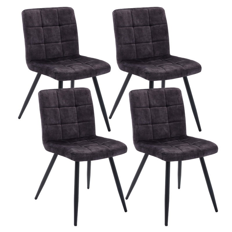 Corrigan Studio® Almontiser Tufted Velvet Upholstered Side Chair ...