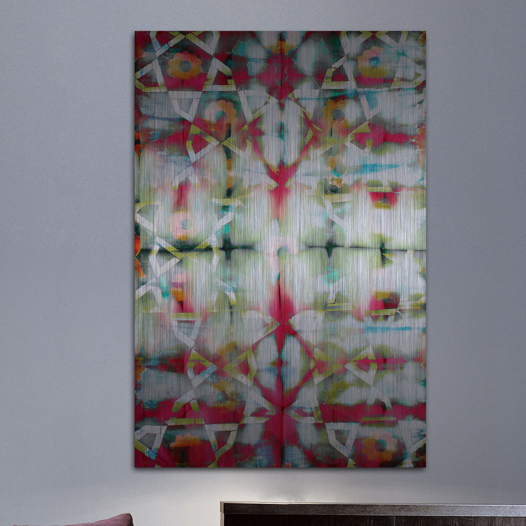 Parvez Taj 'Seventies' by Parvez Taj Painting Unframed Print on Metal ...