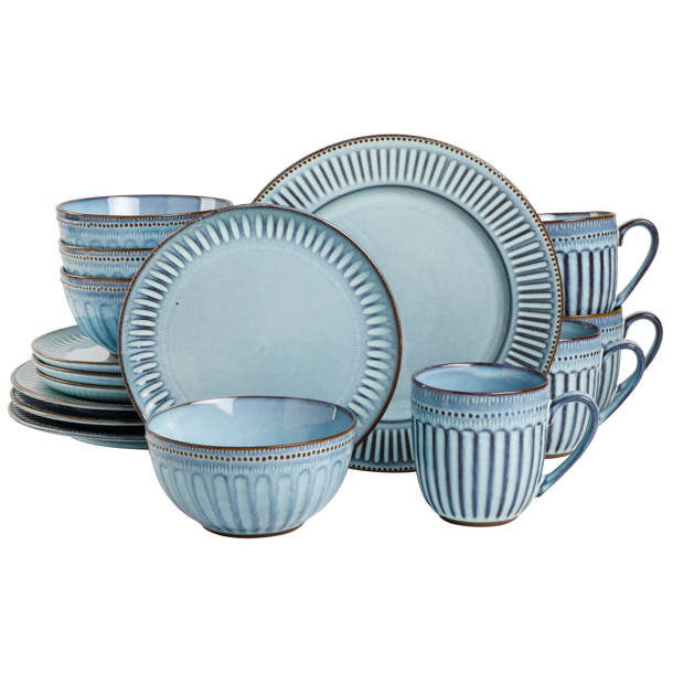 Gibson Elite Stoneware Dinnerware Set - Service for 4 | Wayfair
