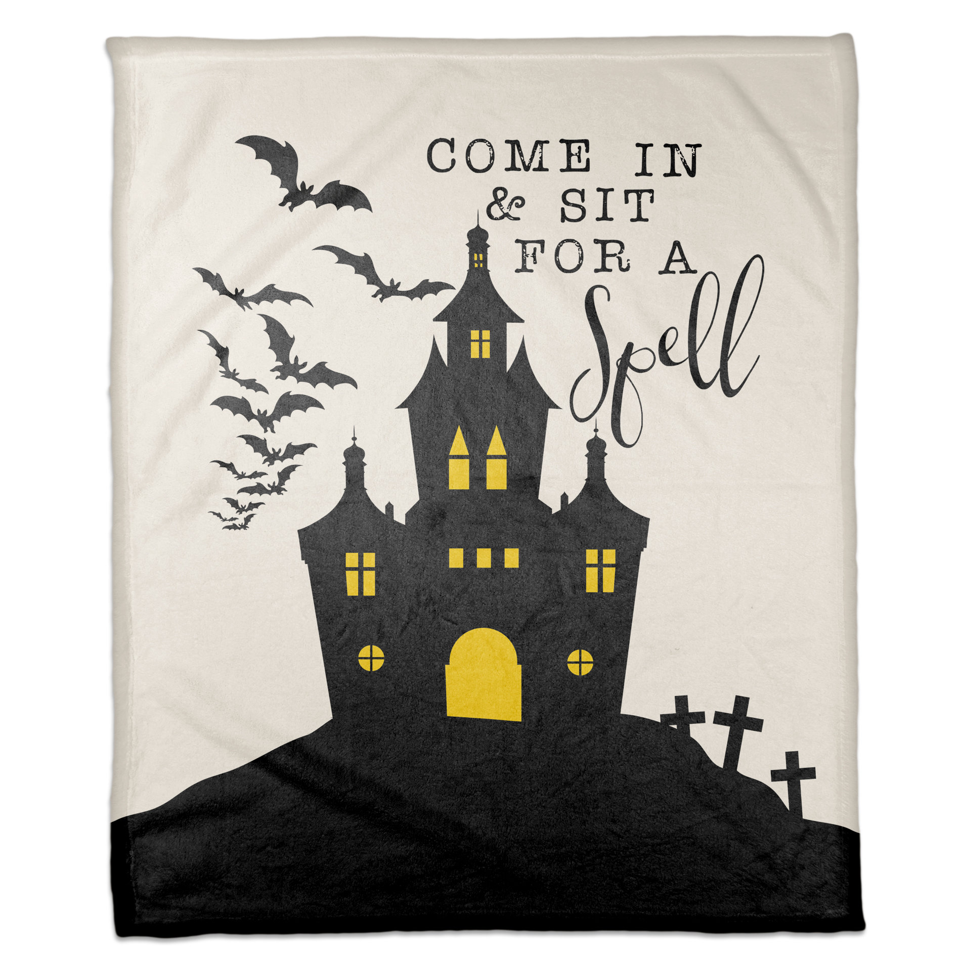 Designs Direct Creative Group Come In and Sit For a Spell Throw | Wayfair