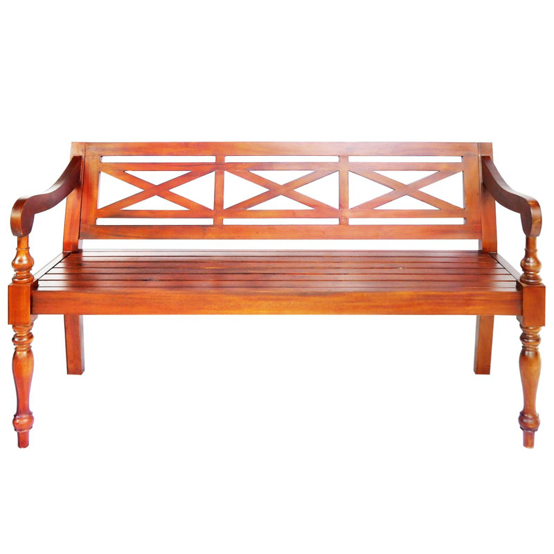 Charlton Home® Batavia Bench Entryway Bench with Back for Hallway Solid ...