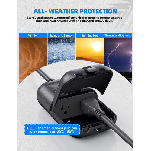 ELEGRP Tamper Resistant Smart Plug & Reviews | Wayfair