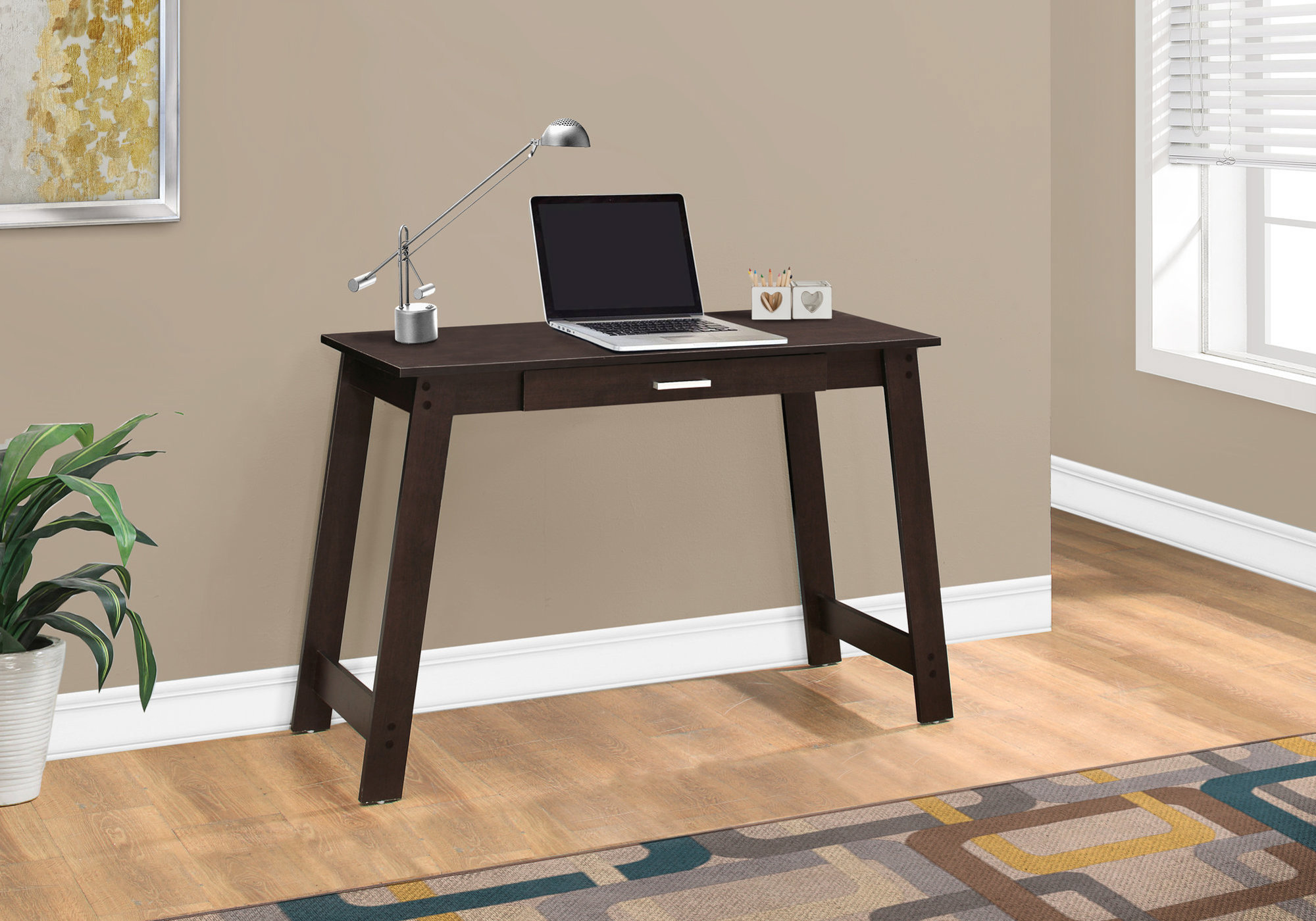 Ebern Designs Computer Desk (Not Including Office Chairs) | Wayfair