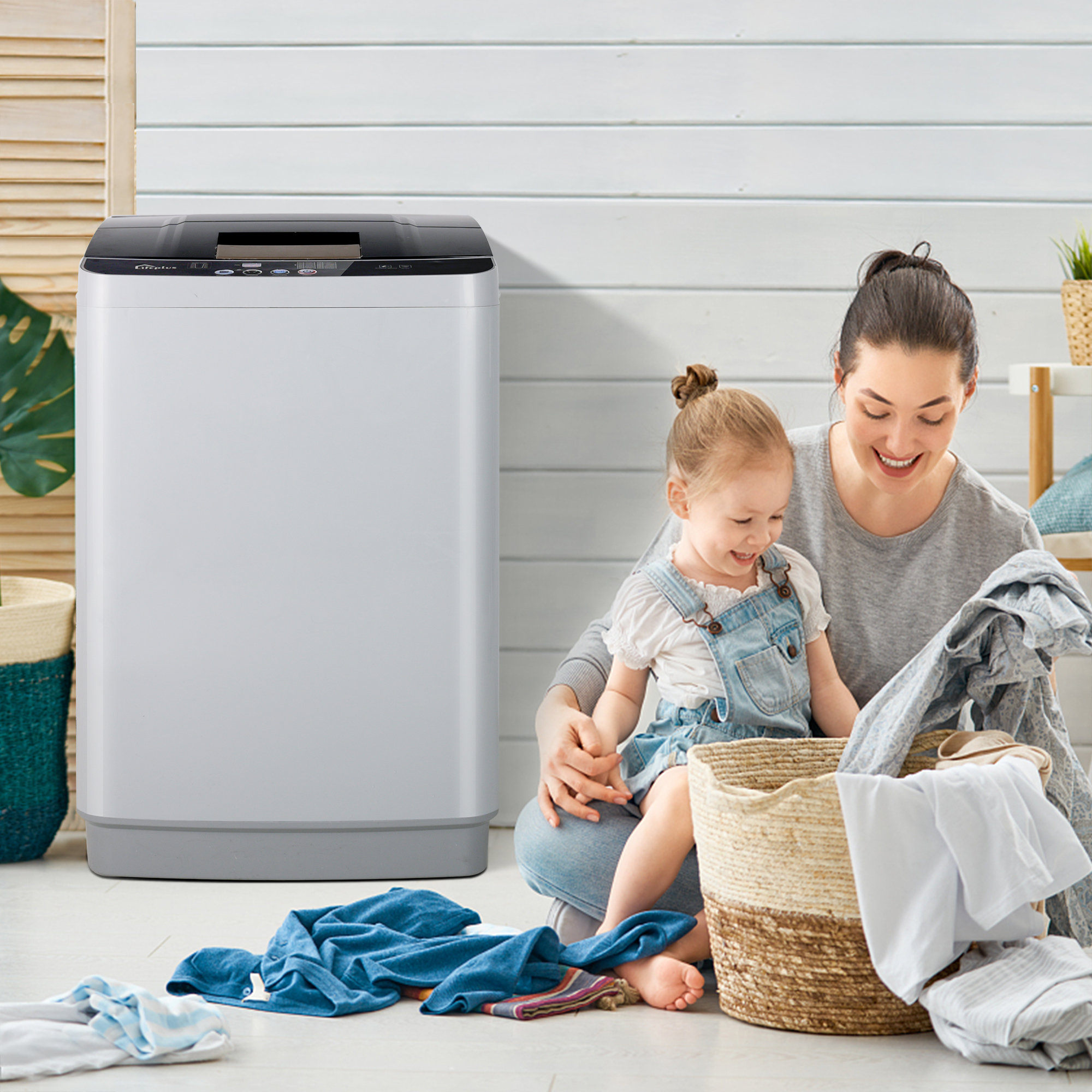 LIFEPLUS 3.5 Cubic Feet cu. ft. Portable Washer | Wayfair