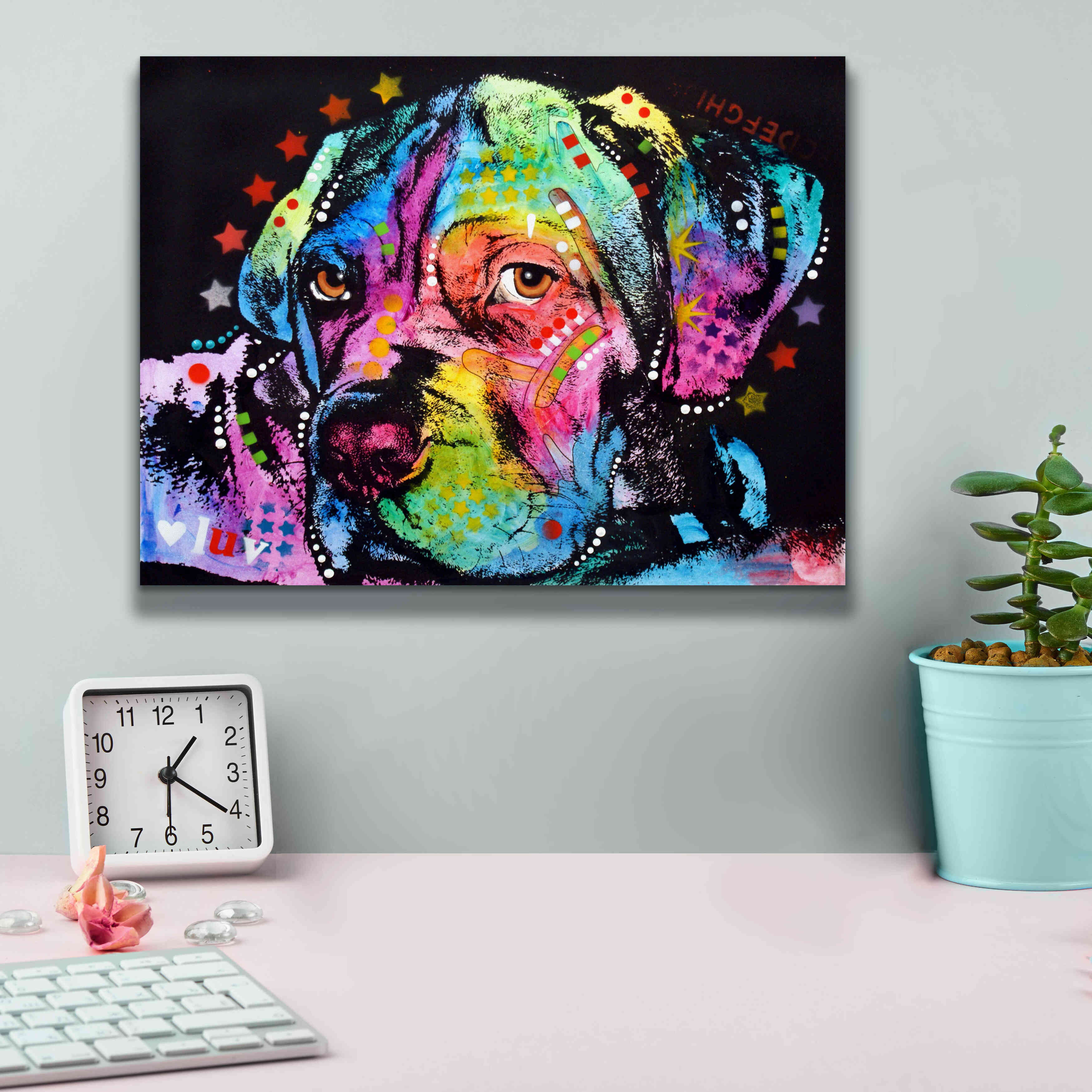 Red Barrel Studio® Epic Graffiti 'Young Mastiff' By Dean Russo, Gicle ...