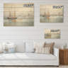 Lark Manor™ Minimalism Port Outlook I - Coastal Port Wood Wall Art On ...