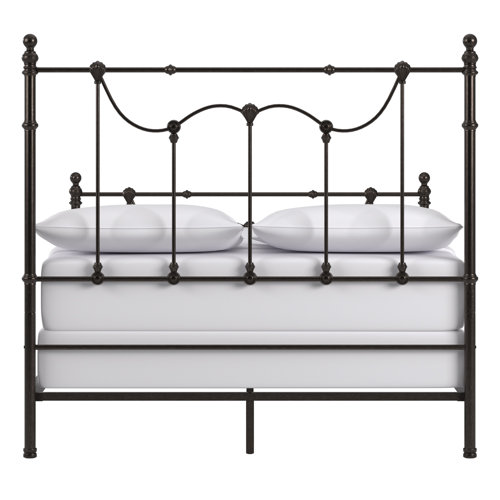 Three Posts™ Ackerman Metal Open-Frame Bed & Reviews | Wayfair