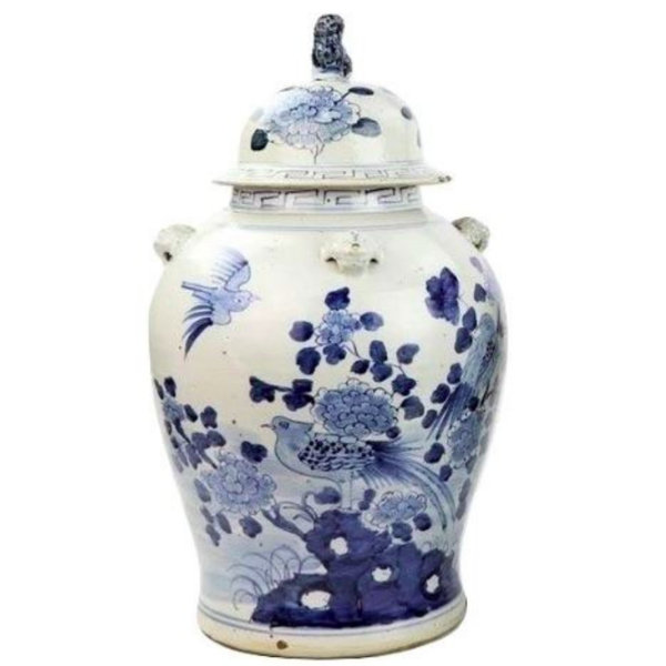 Bungalow Rose Suchin Handmade Porcelain China Ginger Jar | Wayfair