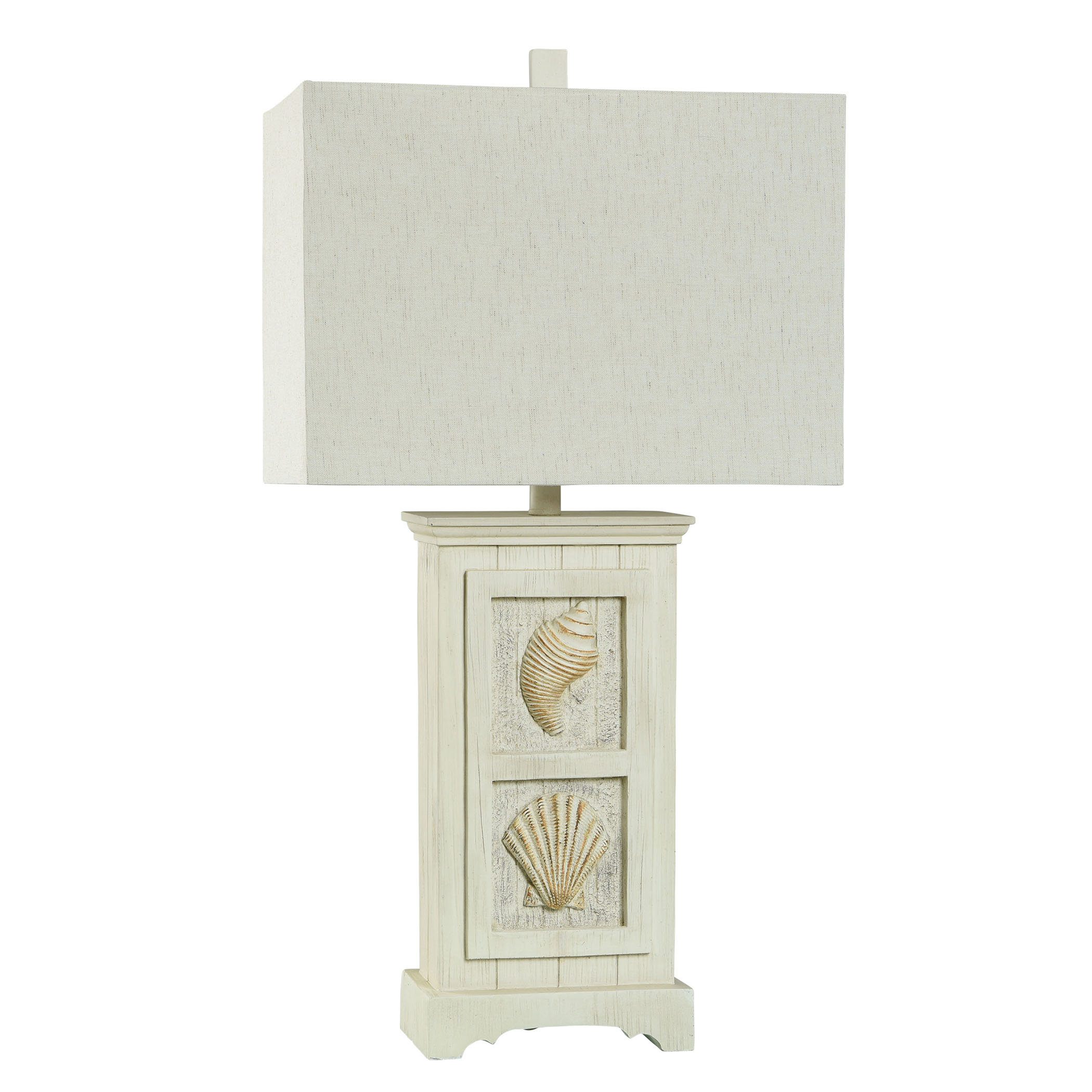 StyleCraft Home Plank Cream - Poly Table Lamp - Beige Shade - Wayfair ...