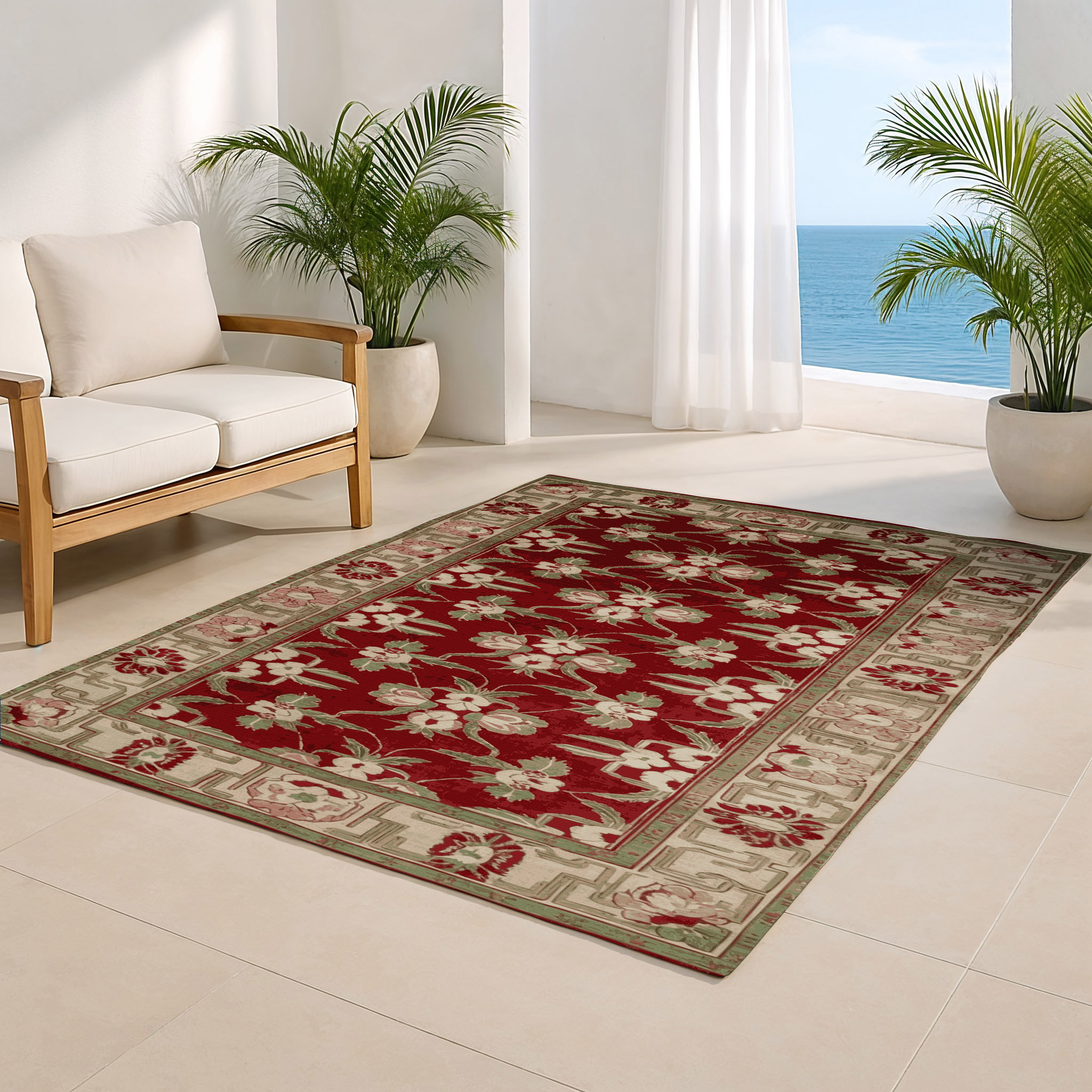 Hokku Designs Tapis intérieur et extérieur ArtDeco - Wayfair Canada