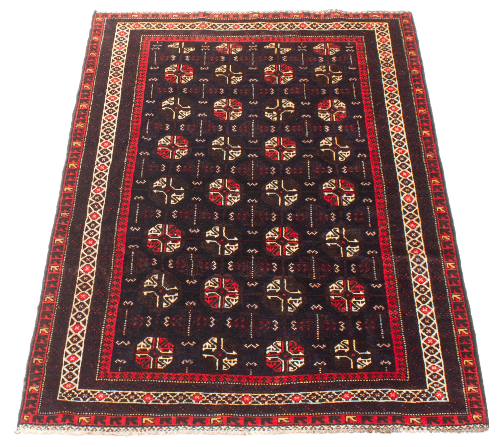 Bloomsbury Market Teimani Dark Navy Rug 3'8" x 6'1" - Wayfair Canada