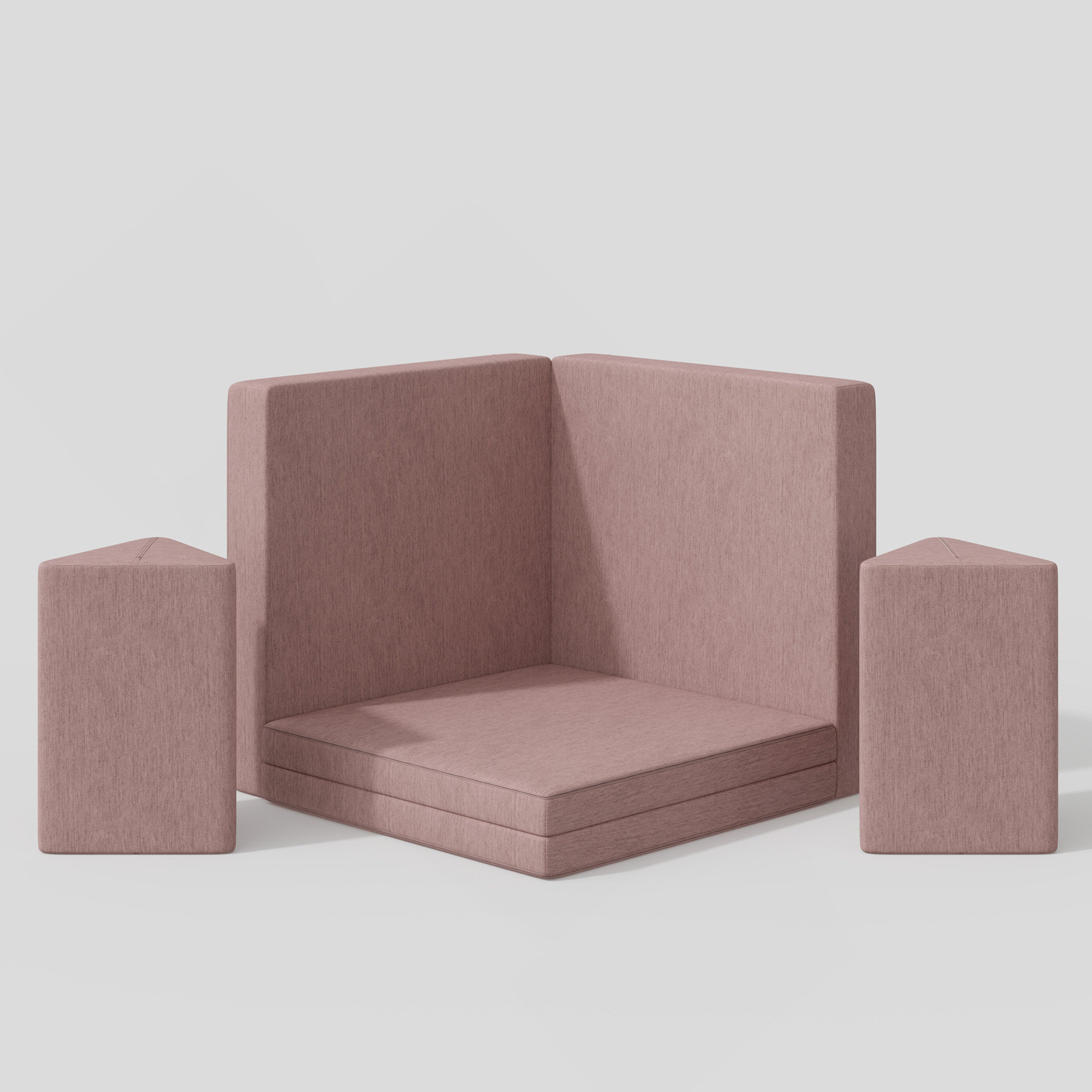 Ebern Designs Modular Kids Sofa Sectional Children Play Couch With ...