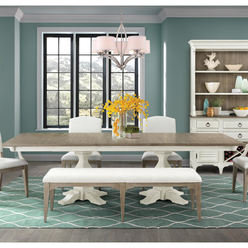 White Wood Kitchen & Dining Tables You'll Love | Wayfair