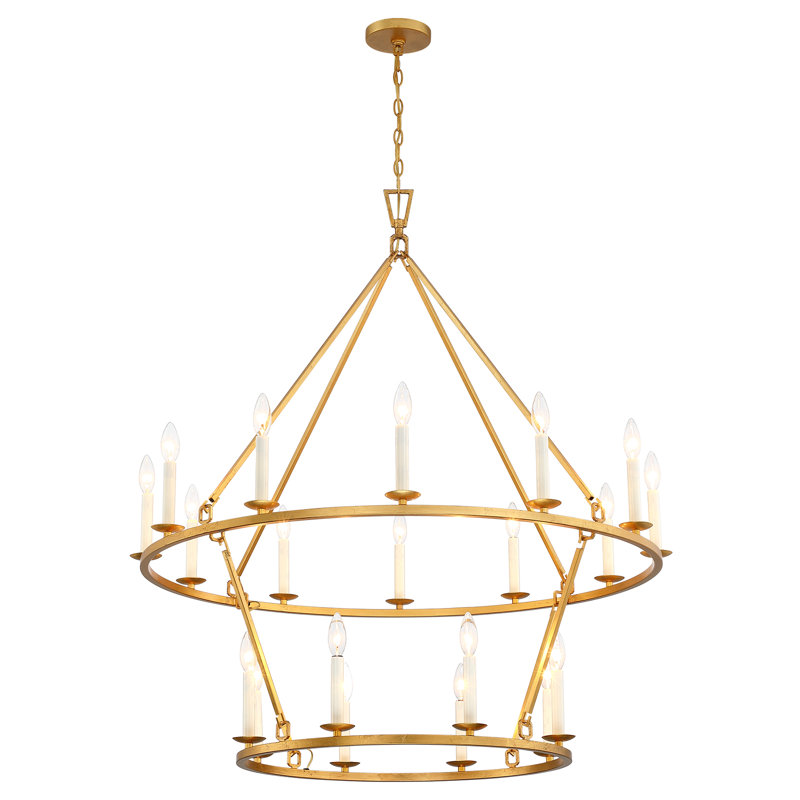 Gracie Oaks Zakery 20 - Light Dimmable Chandelier & Reviews | Wayfair