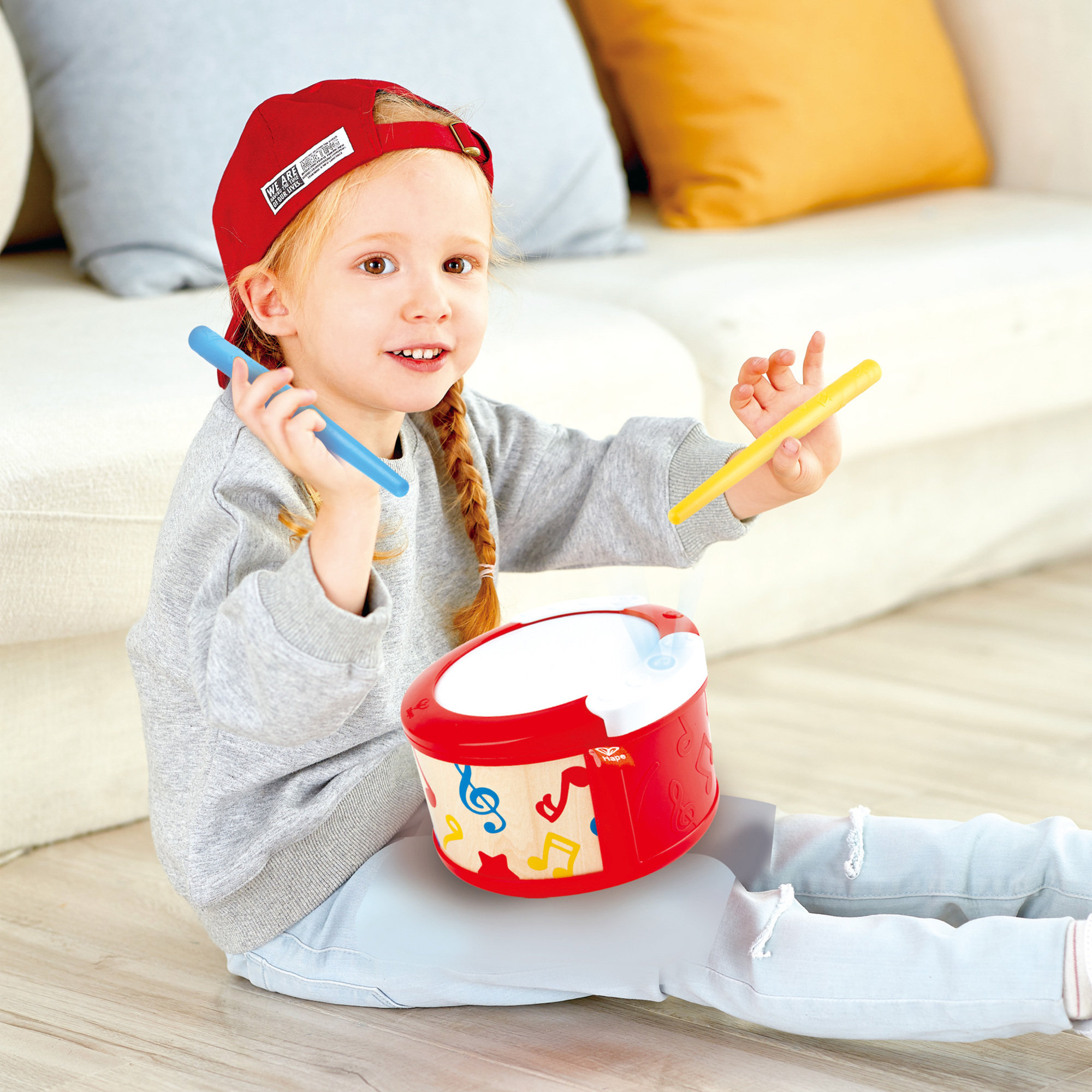 HaPe Electronic Drum Light and Guided Musical Instrument Toy - Wayfair ...