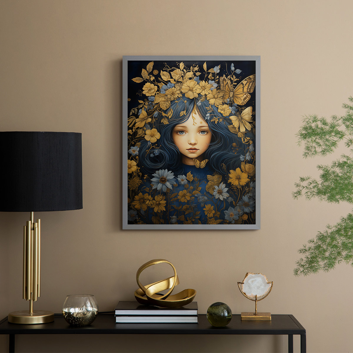 Trinx RELIGIOUS Series CDIV Framed Print - Solid Wood | Wayfair