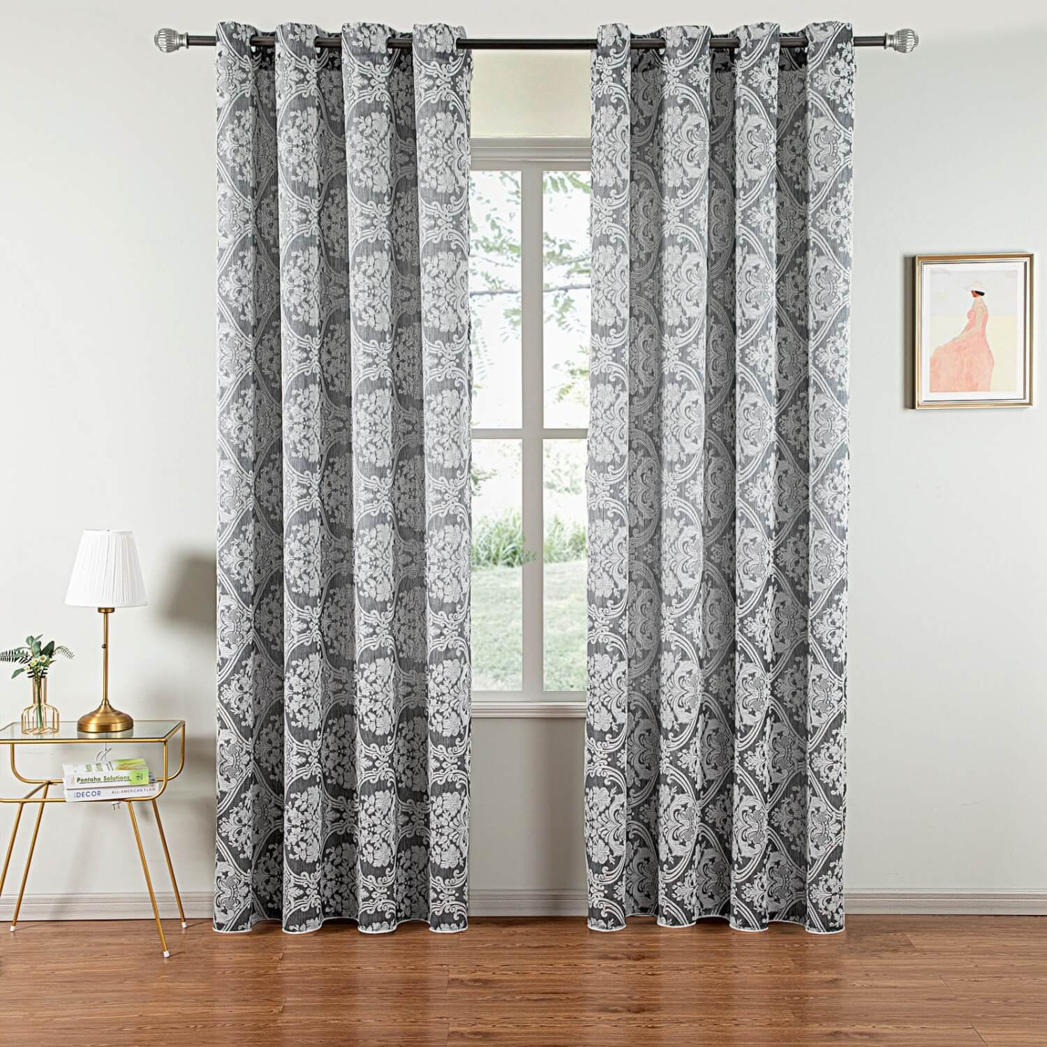 Canora Grey Window Semi-blackout Curtains Panel, Athena | Wayfair