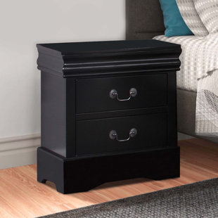 Red Wood Nightstands You'll Love | Wayfair