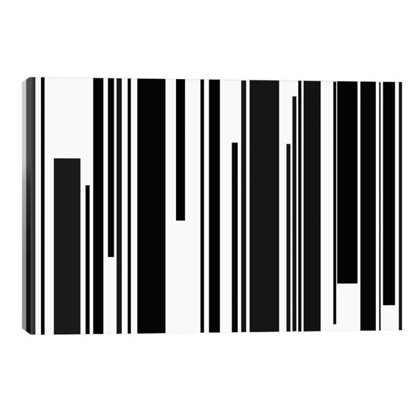 East Urban Home Piano Keys - Print on Canvas | Wayfair.co.uk