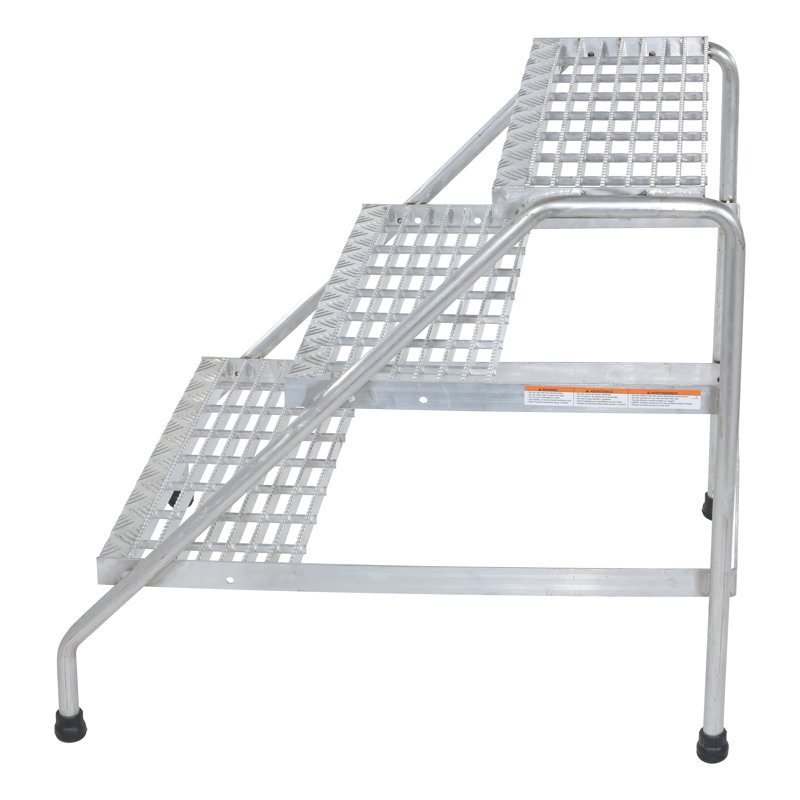 WFX Utility™ Ashdown 3 - Step Aluminum Step Stool | Wayfair