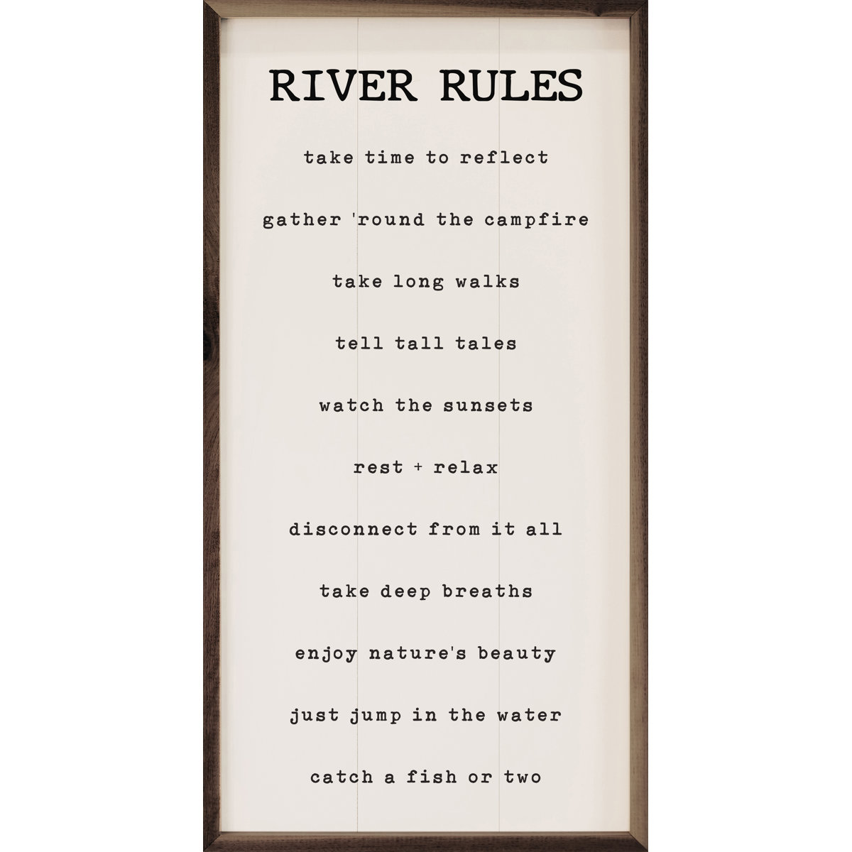 Trinx River Rules White | Wayfair